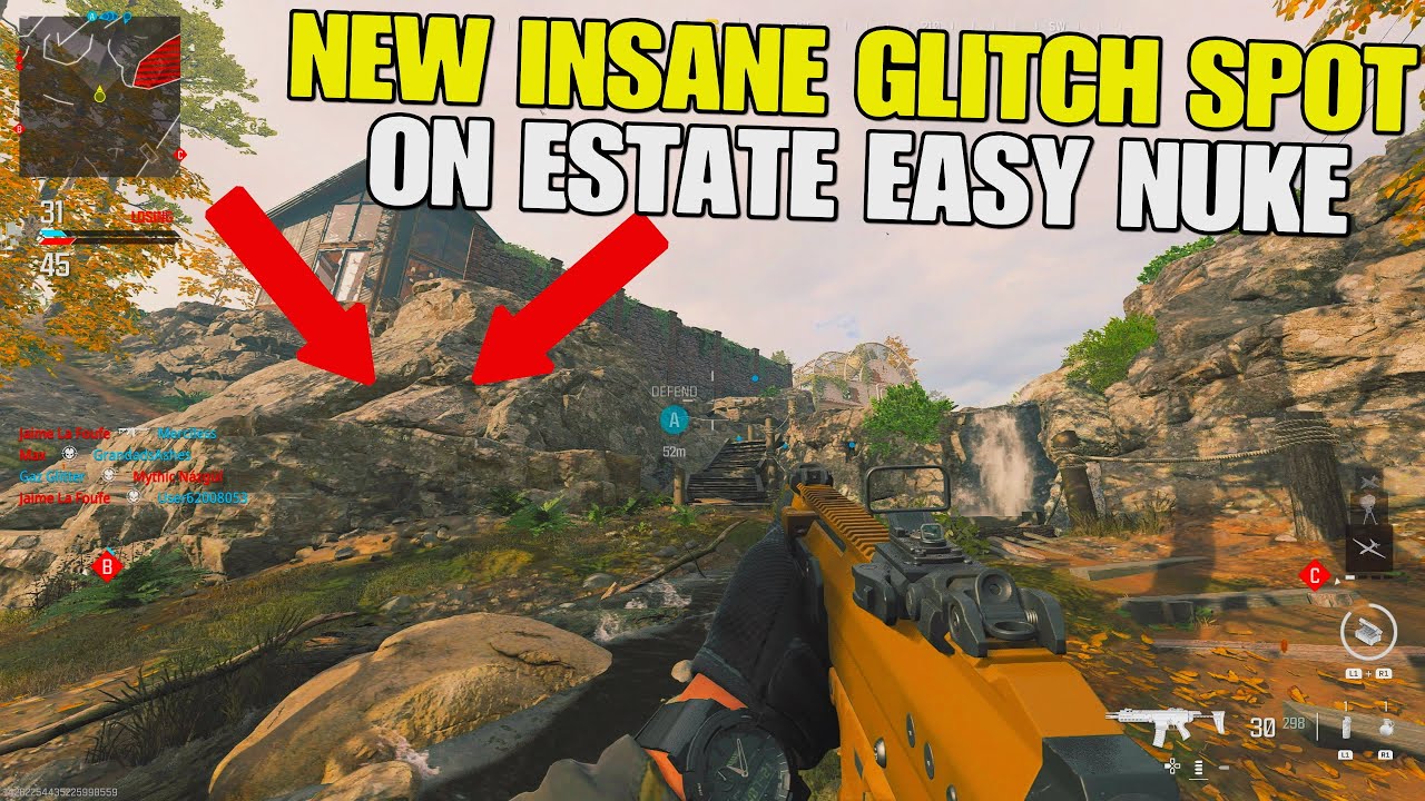 Modern Warfare 3 Glitches New Insane Glitch Spot on ESTATE Easy Nukes ...