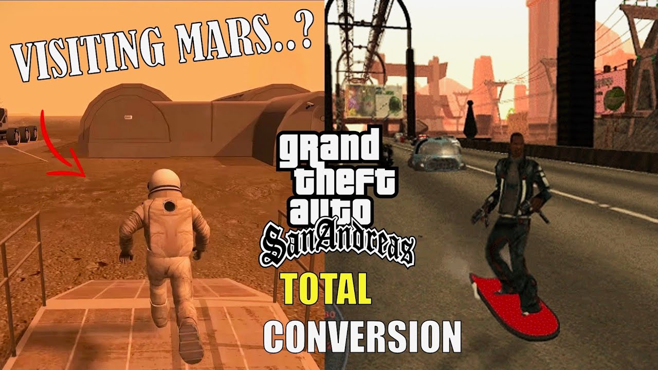 Top 5 Best Total Conversion Mods for GTA San Andreas - YouTube