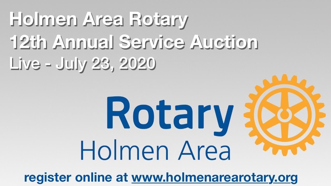 Holmen Area Rotary Club's 12th Annual Service Auction - YouTube