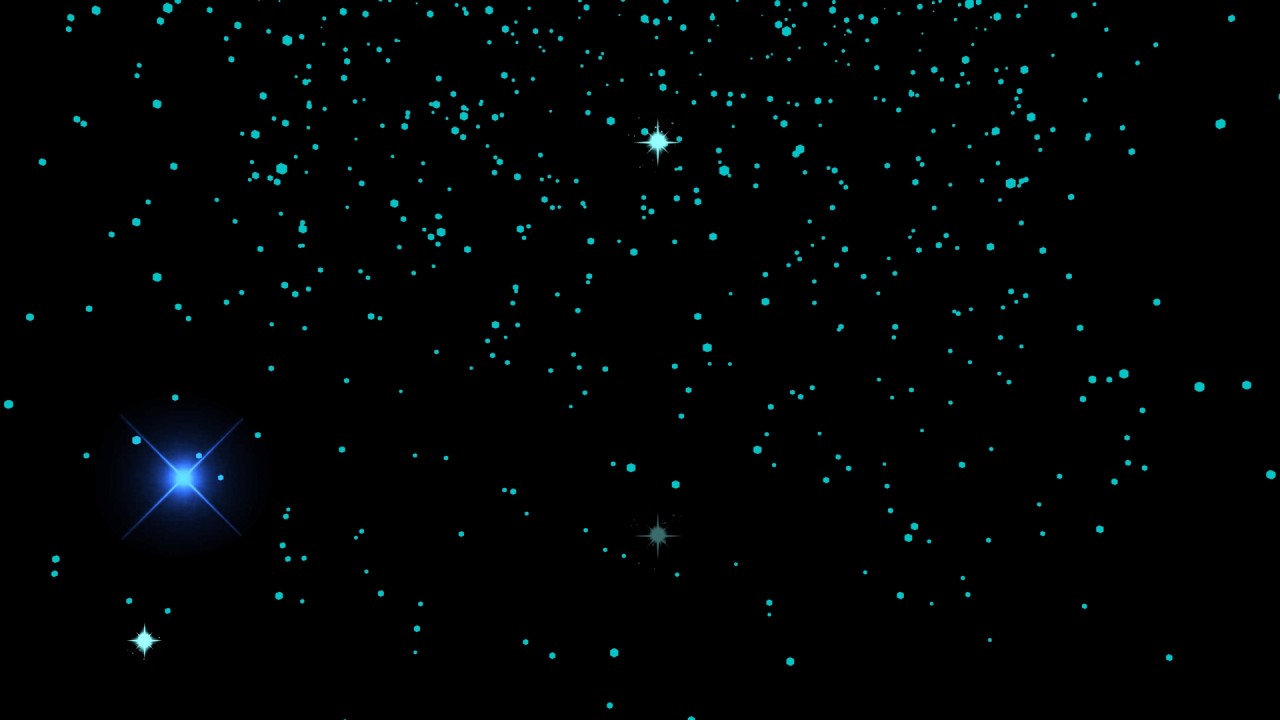 Falling Blue Stars motion graphics - VFX Animated Background 4K ...
