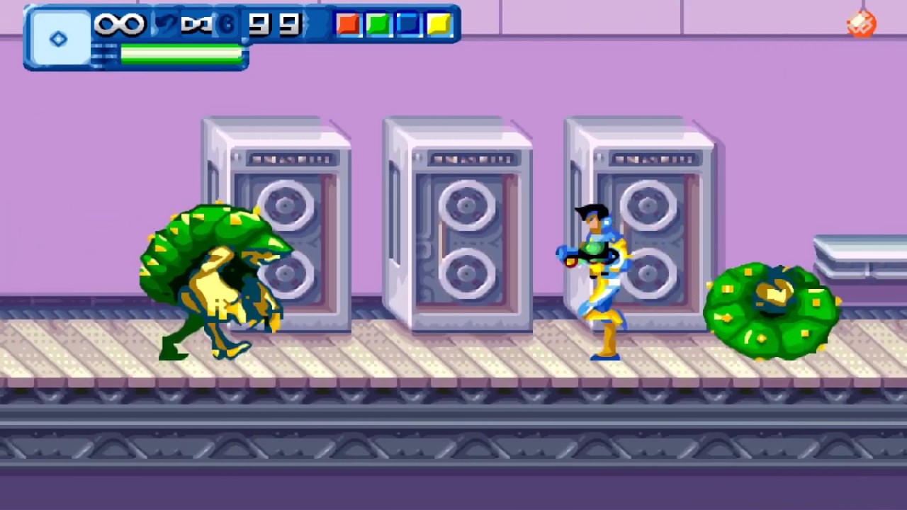 551 Alienators Evolution Continues Movie mode GBA Game Boy Advance, HD ...