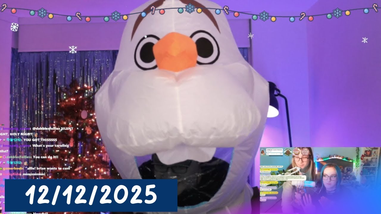 [12/12/2025] Twitch Knock Christmas Carolling - YouTube