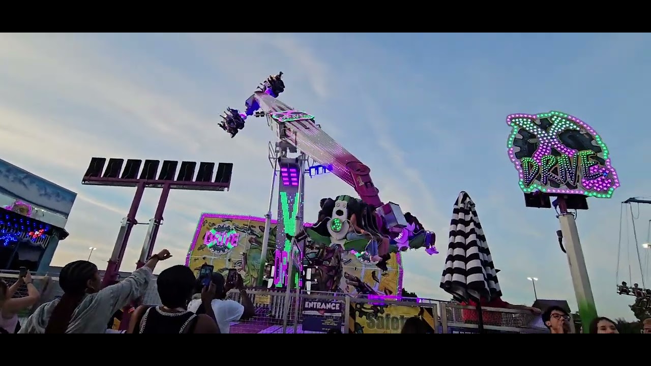 X Drive off Ride @Miami-Dade County Fair & Expo 3/14/2024 - YouTube