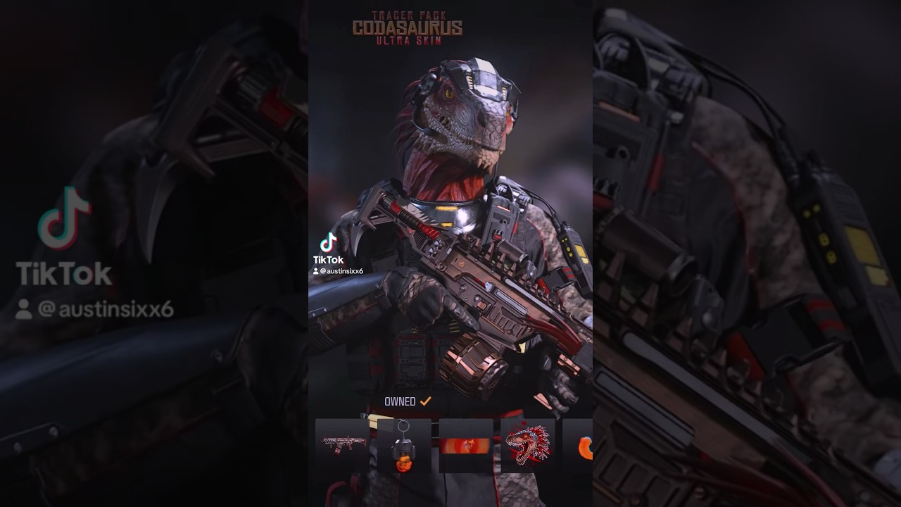 CODASAURUS ULTRA SKIN TRACER PACK BUNDLE IN MODERN WARFARE 3! 😈🔥 - YouTube