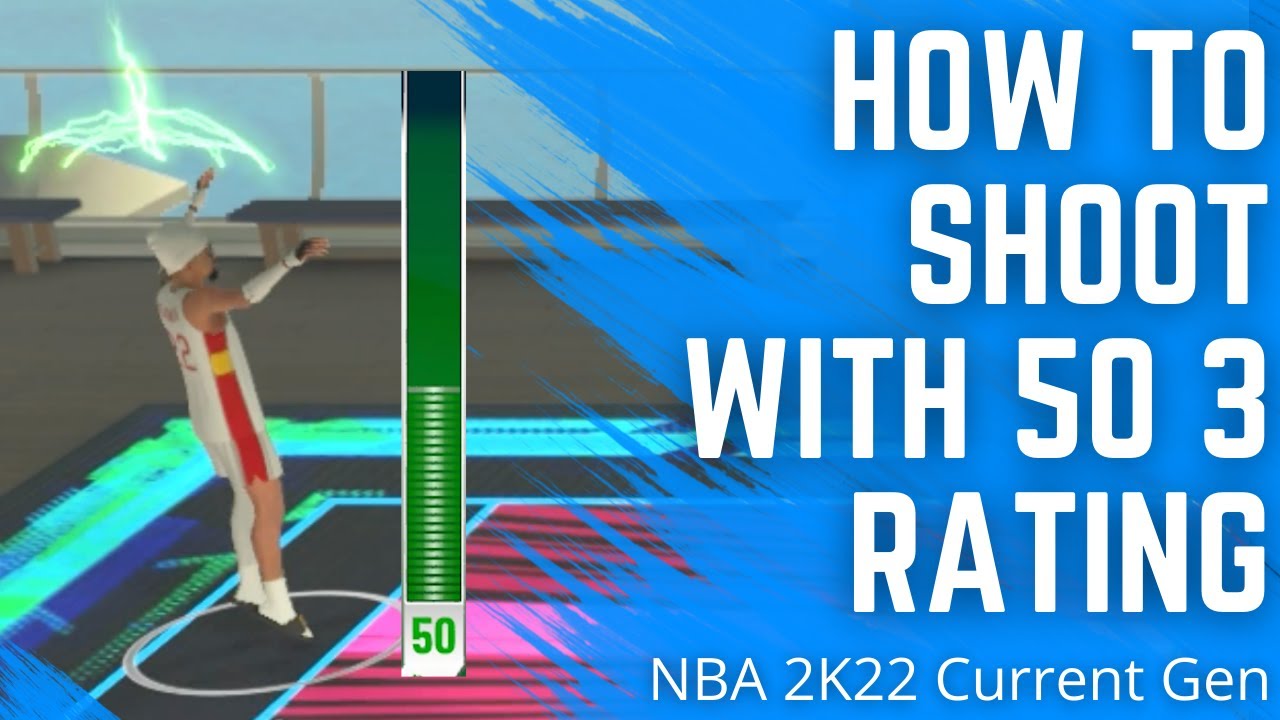 *UPDATED* HOW TO SHOOT With A 50 3 POINT RATING on NBA 2K22! EASY ...
