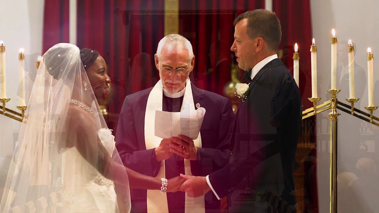Erica and Caleb. Wedding at St. Luke's Chapel - YouTube