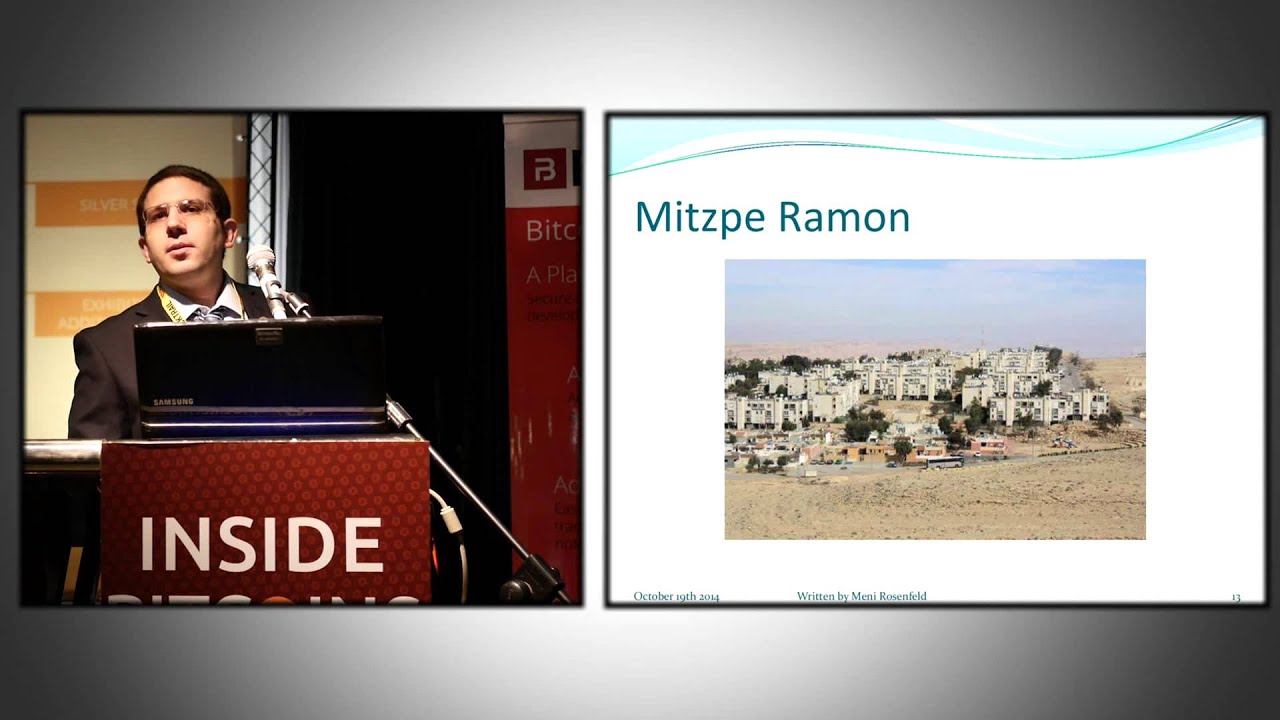 Bitcoin TLV `14, #1 - Meni Rosenfeld - Israel as a Bitcoin Empire - YouTube