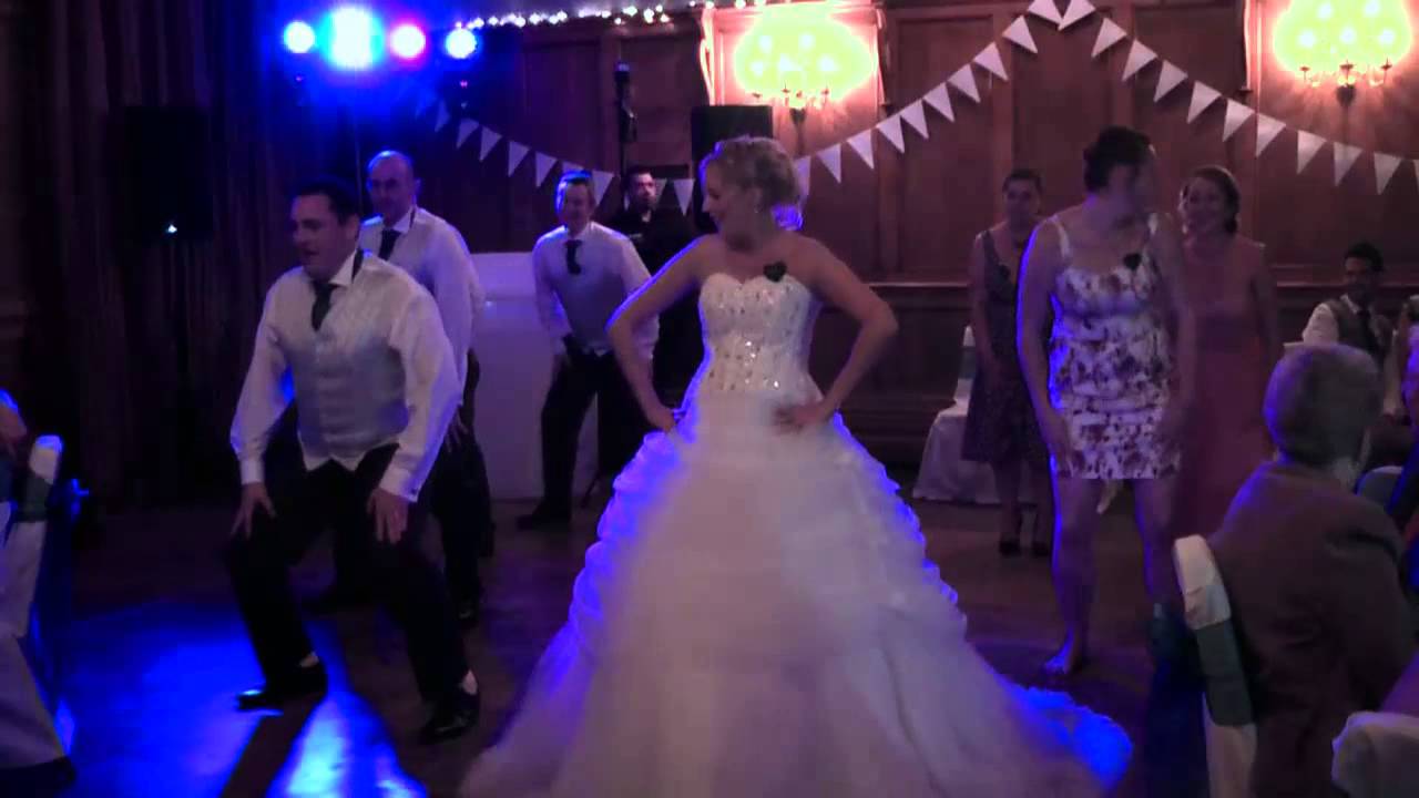 Stephen and Linzi surprise first wedding dance. Funny dance, Michael ...