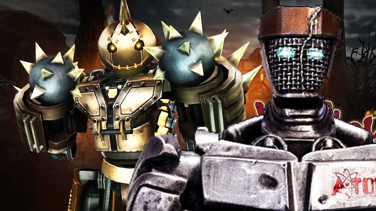 Real Steel Wrb Hollowjack Vs Gambit And Atom And Aquabot And Tackle Youtube