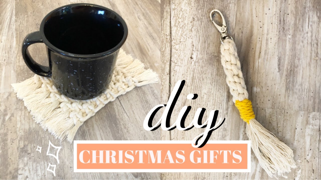 DIY Macrame Christmas Gifts People Will Love | HANDMADE GIFT IDEAS ...