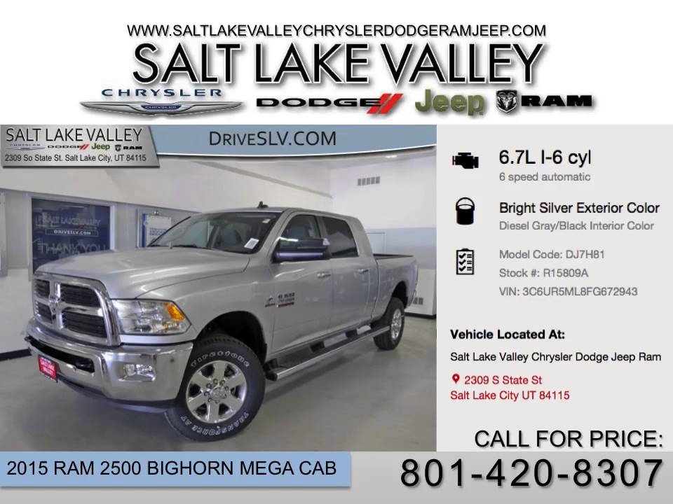 Draper Utah New Dodge Ram 2500 - YouTube
