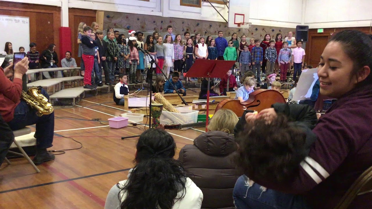 May Street Elementary Winter Music Program 2017 K - YouTube