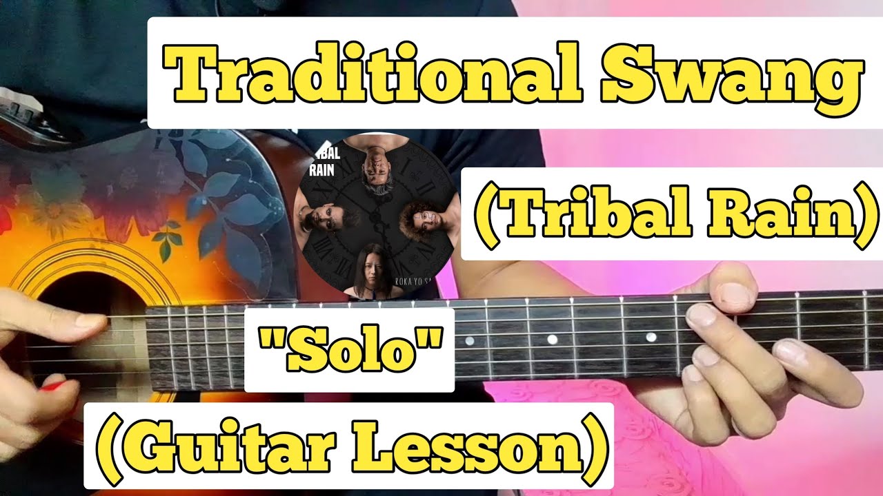 Traditional Swang - Tribal Rain | Guitar Solo Lesson | With Tab | - YouTube