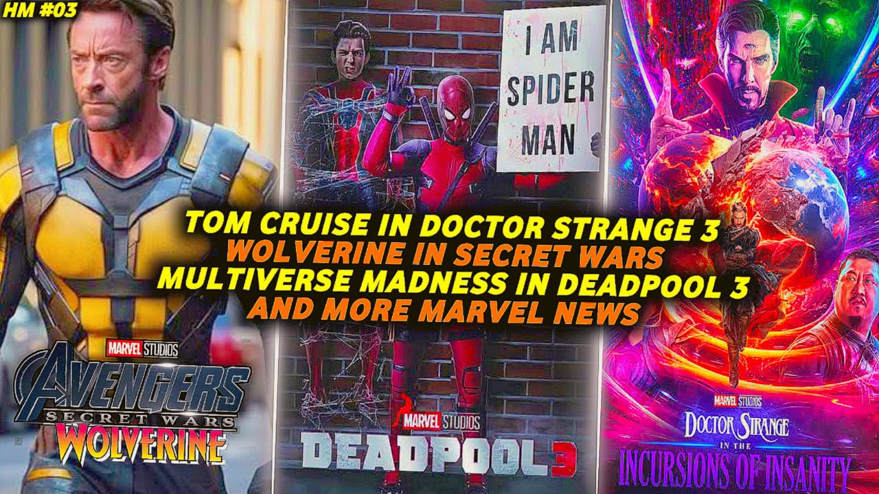 Deadpool 3 is Real Multiverse of Madness | Tom Cruise in Doctor Strange ...