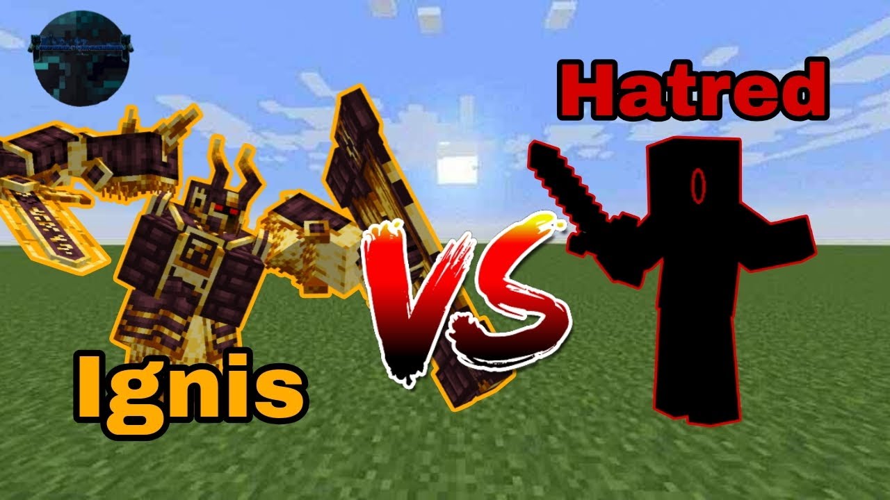 Ignis Vs Hatred | Minecraft Mob Battle | - YouTube