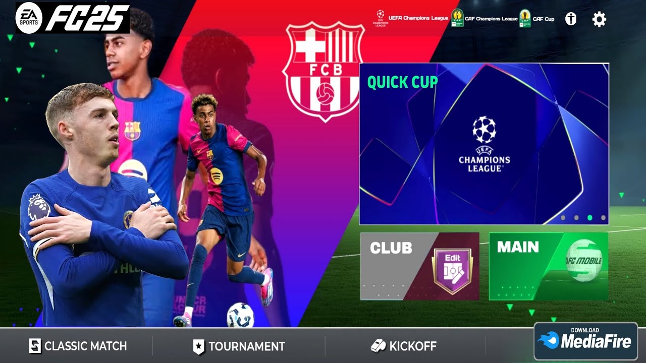 INCREIBLE FIFA 16 MOD FC 25 PARA ANDROID 13 Y 14 TODOS LOS FICHAJES ...