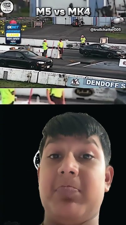 Supra Vs Bmw Drag Race Youtube