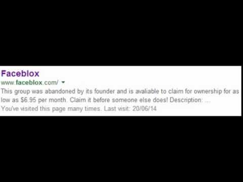 Faceblox Abandoned - YouTube