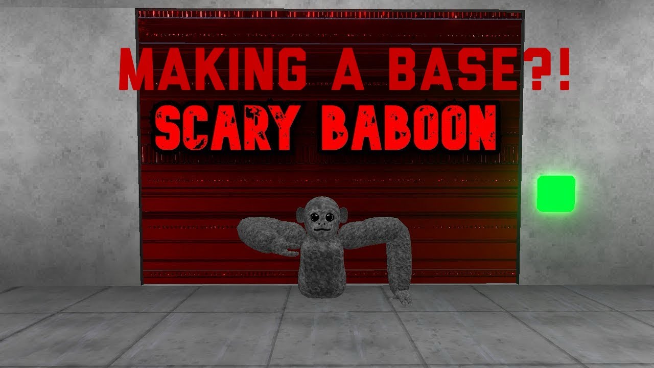 Making a base in Scary Baboon?!? (VR) - YouTube