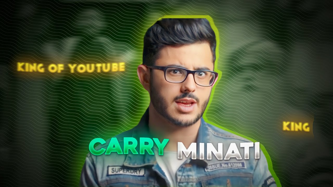 ELEVATED - CARRY MINATI EDIT | KING OF YOUTUBE | CARRY ATTITUDE STATUS ...