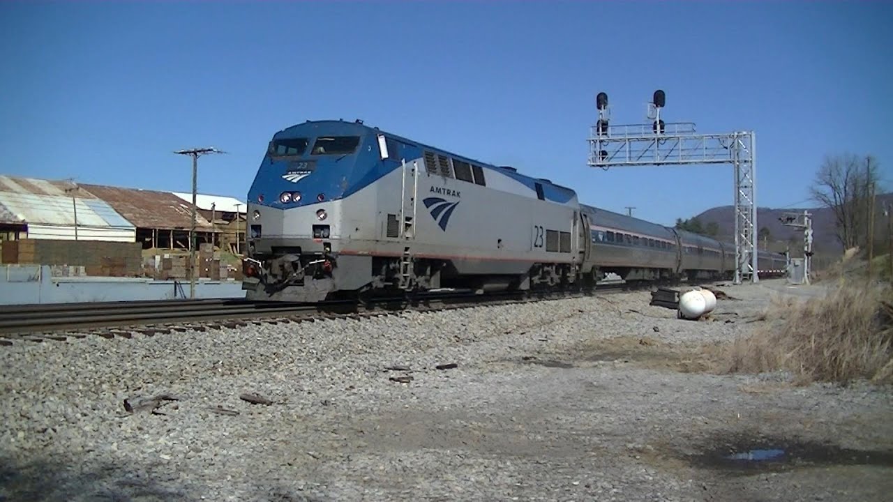 AMTRAK 151 AND A COUPLE OF NEW LOCATIONS IN THE ROANOKE VALLEY - YouTube