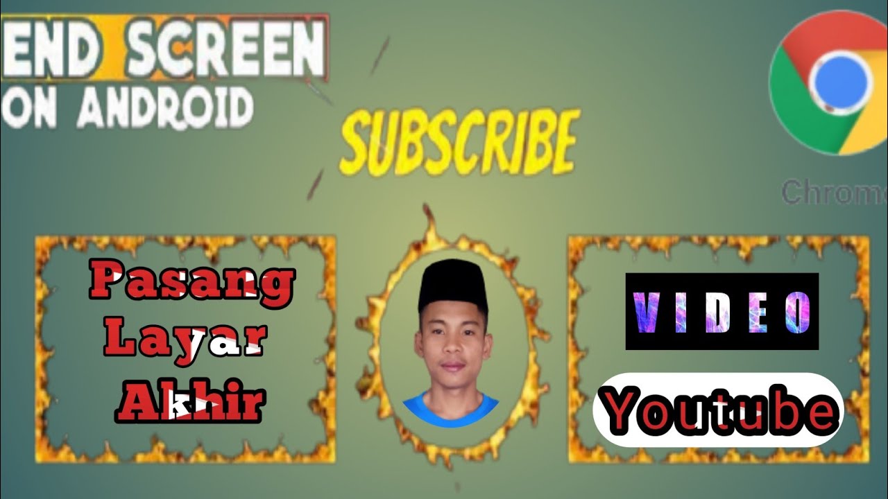 Tutorial memasang layar akhir video Youtube melalui Hp android - YouTube