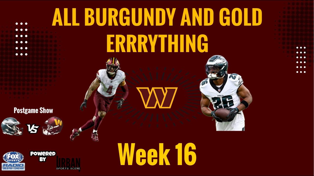 Philadelphia Eagles vs. Washington Commanders Postgame Live Reaction ...