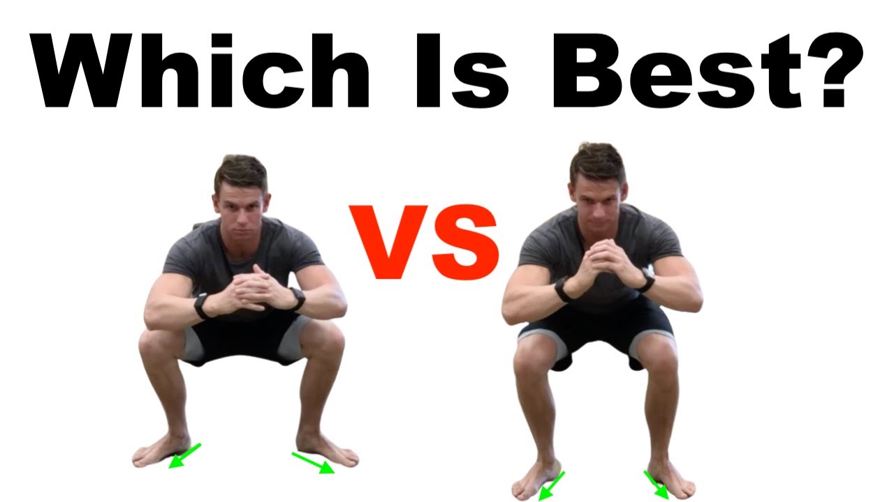 Why Some Squat Differently (TOES FORWARD VS ANGLED) - YouTube
