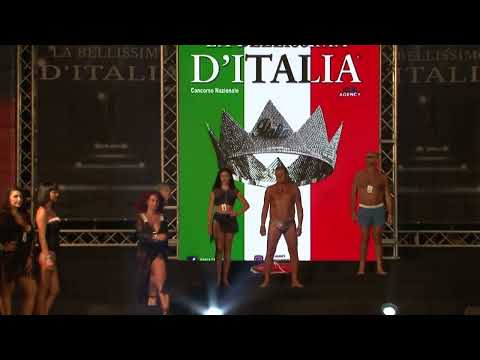 Junior Lady Over Bellissime d'Italia costume fashion show
