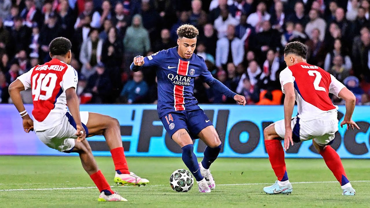 Désiré Doué Sublime Footwork & Creative Skills 2025 - YouTube