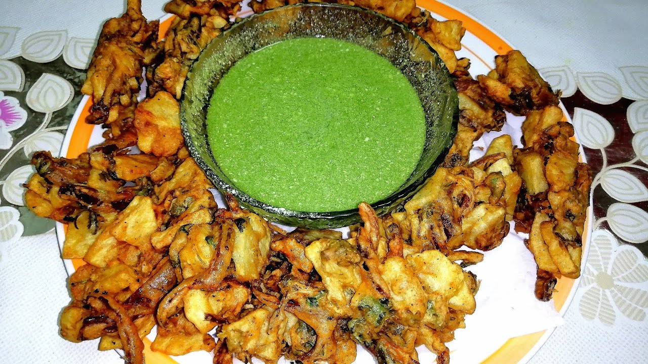 Besan Pakora Simple Recipe 👌 - YouTube