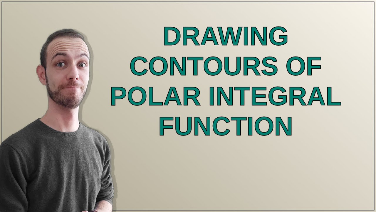 Mathematica: Drawing contours of polar integral function - YouTube