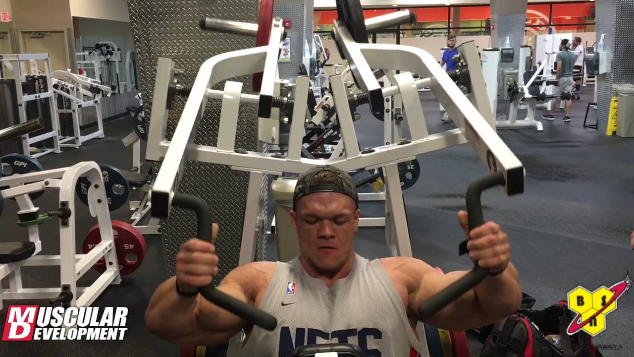 Dallas McCarver's Vertical Pulling Back Workout - YouTube