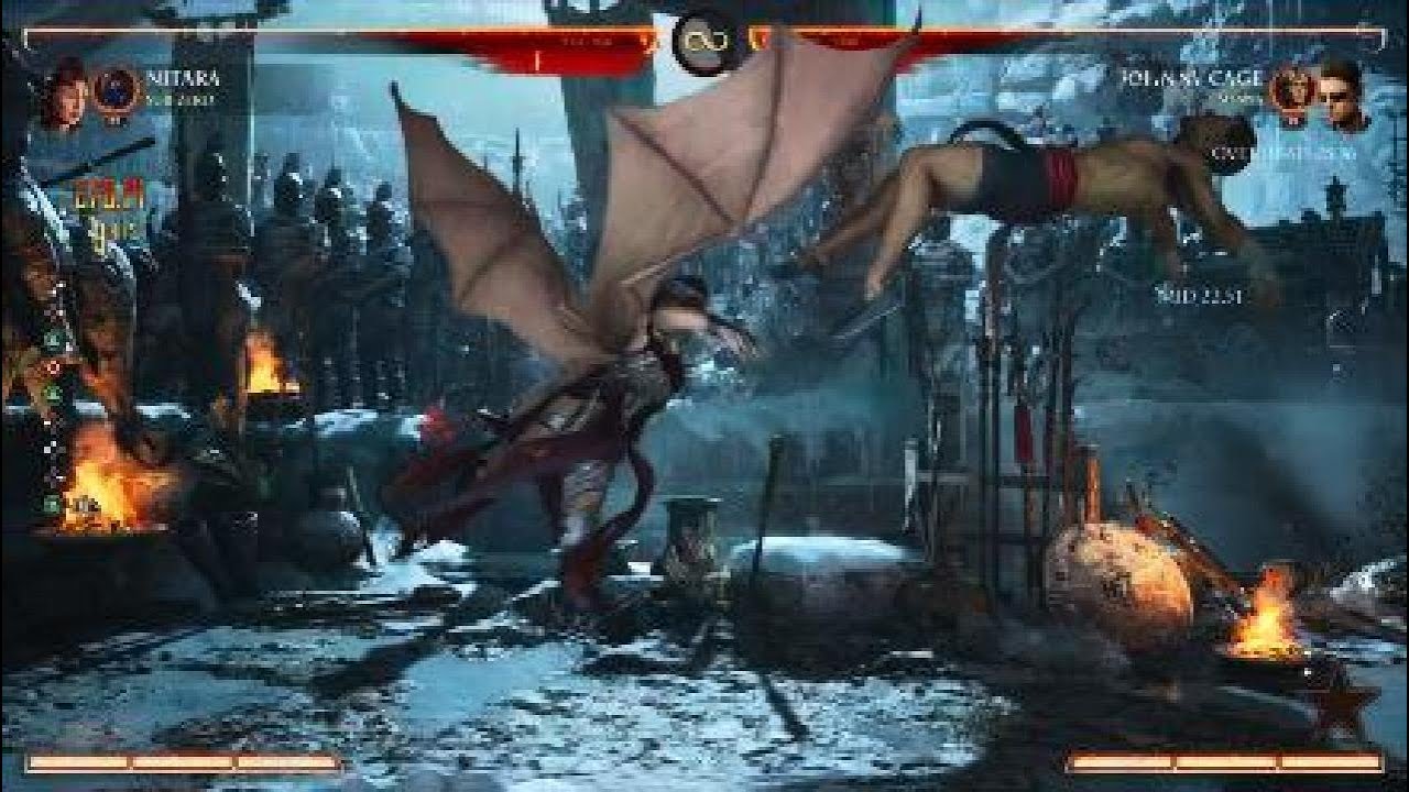 MK1 Nitara triple air kombo - YouTube