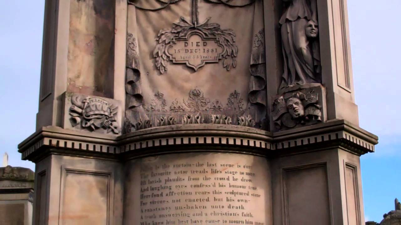 John Henry Alexander Gravestone Necropolis Glasgow Scotland - YouTube