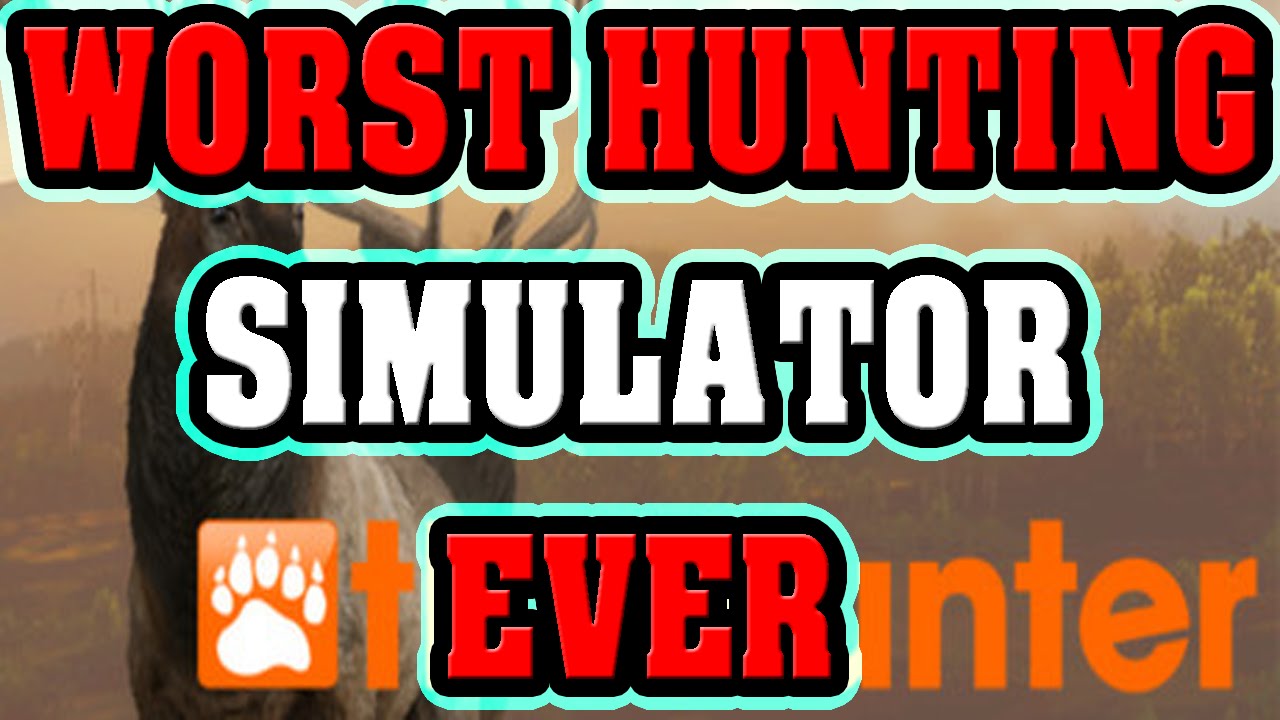 WORST HUNTING SIMULATOR EVER | theHunter - Black Man Hunts - YouTube