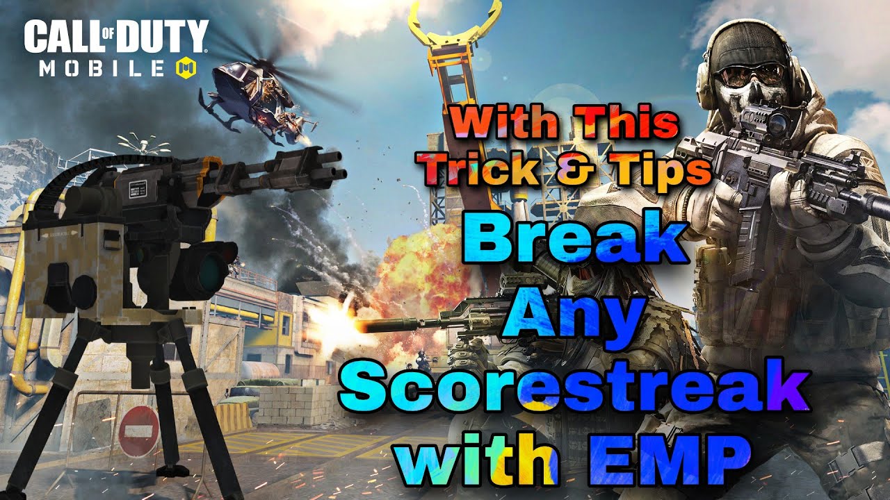 How to Break SCORESTREAK with EMP in COD Mobile ??? - YouTube