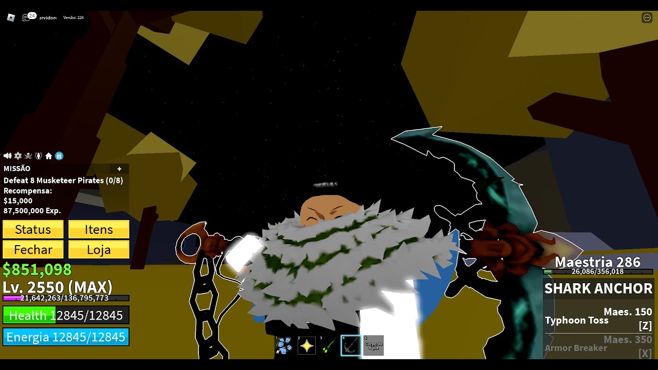 FINALMENTE LEVEL MAXIMO NO BLOX FRUITS lv.2550 - YouTube