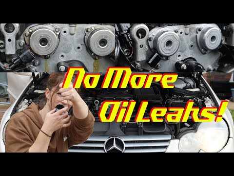 Replace Camshaft Position Sensors & Seals | Mercedes C180 W203 (M271 ...