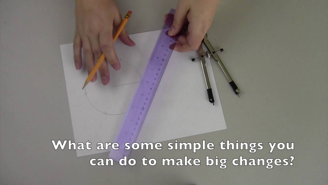 The Hexagon using the radius - YouTube