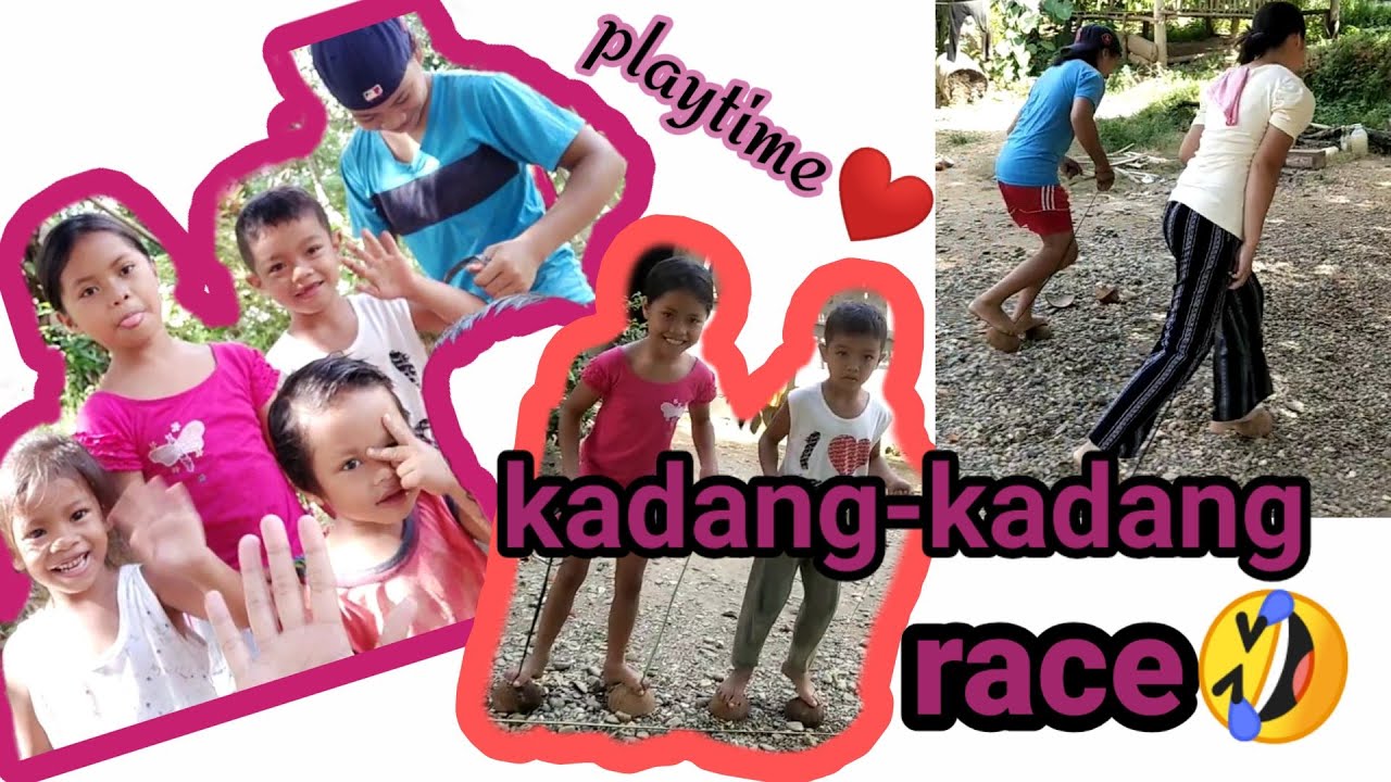 Pinoy Traditional game | PLAYTIME with kids | Kadang-kadang Race - YouTube