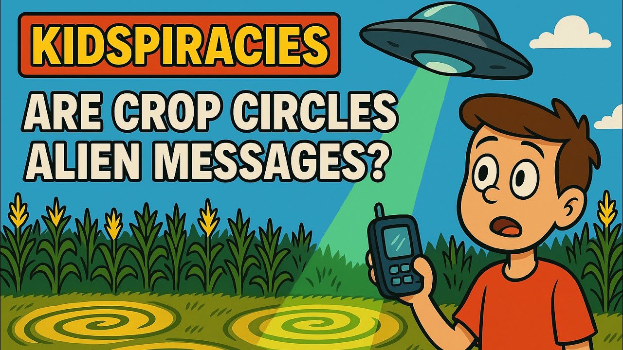 KIDSPIRACIES - Are Crop Circles Alien Messages? - YouTube