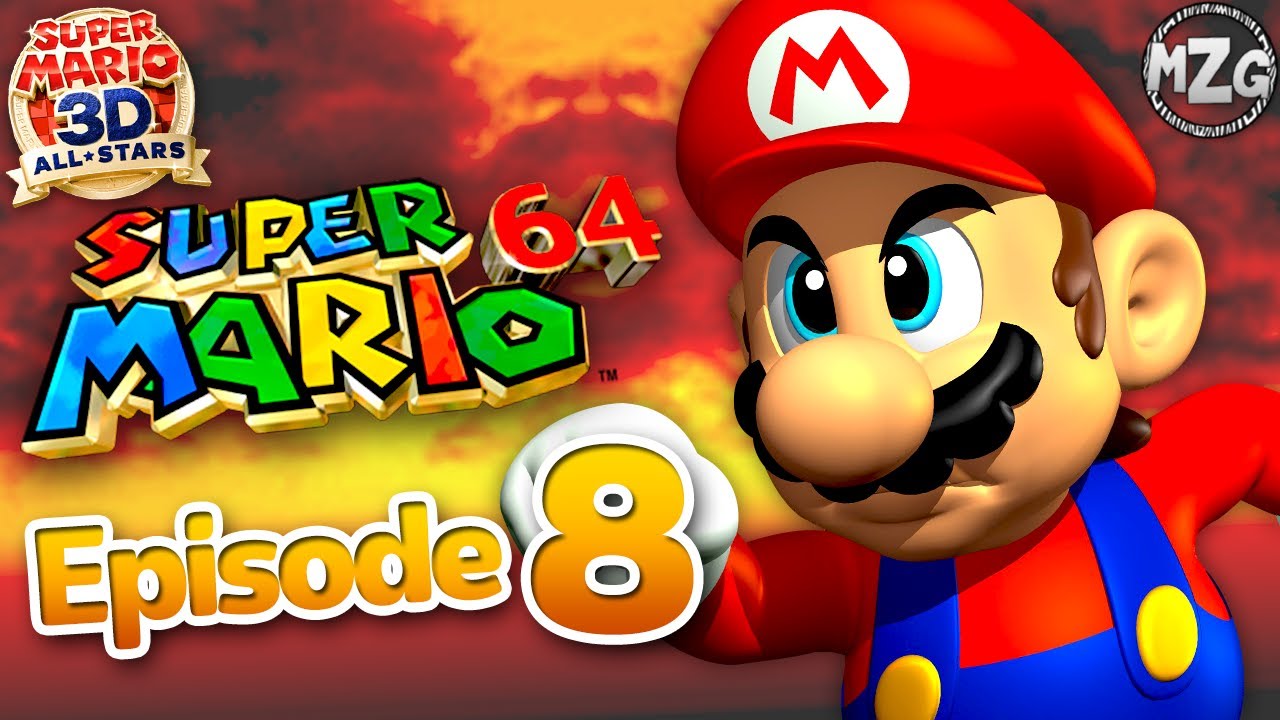Super Mario 64 Gameplay Walkthrough Part 8 Lethal Lava Land Super