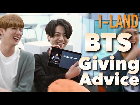 I-LAND - BTS giving advice [ENG SUB]