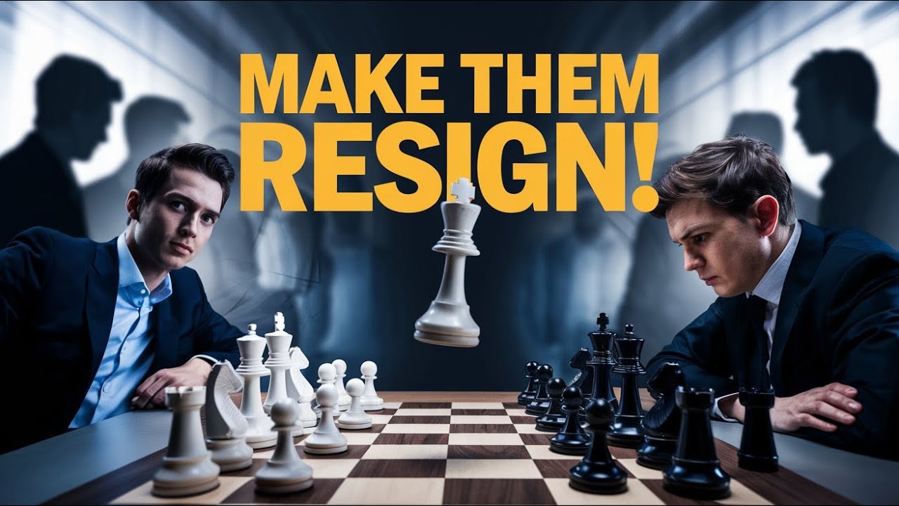 Make Opponent Resign In CHESS - 2 | Chess Live | Chess - YouTube
