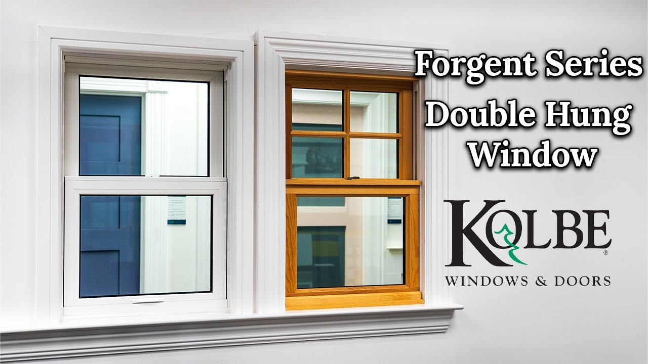 Kolbe Forgent Double Hung Window Review - YouTube