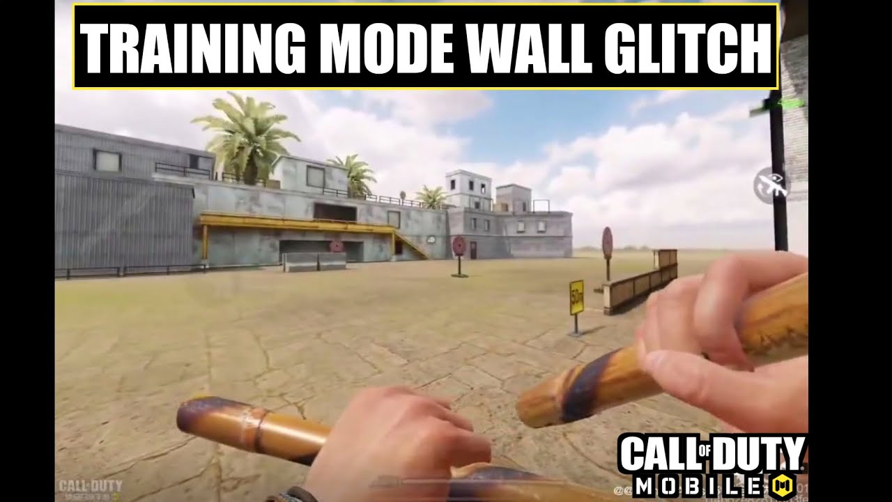 *NEW* Codm Training Mode Wall Glitch - YouTube
