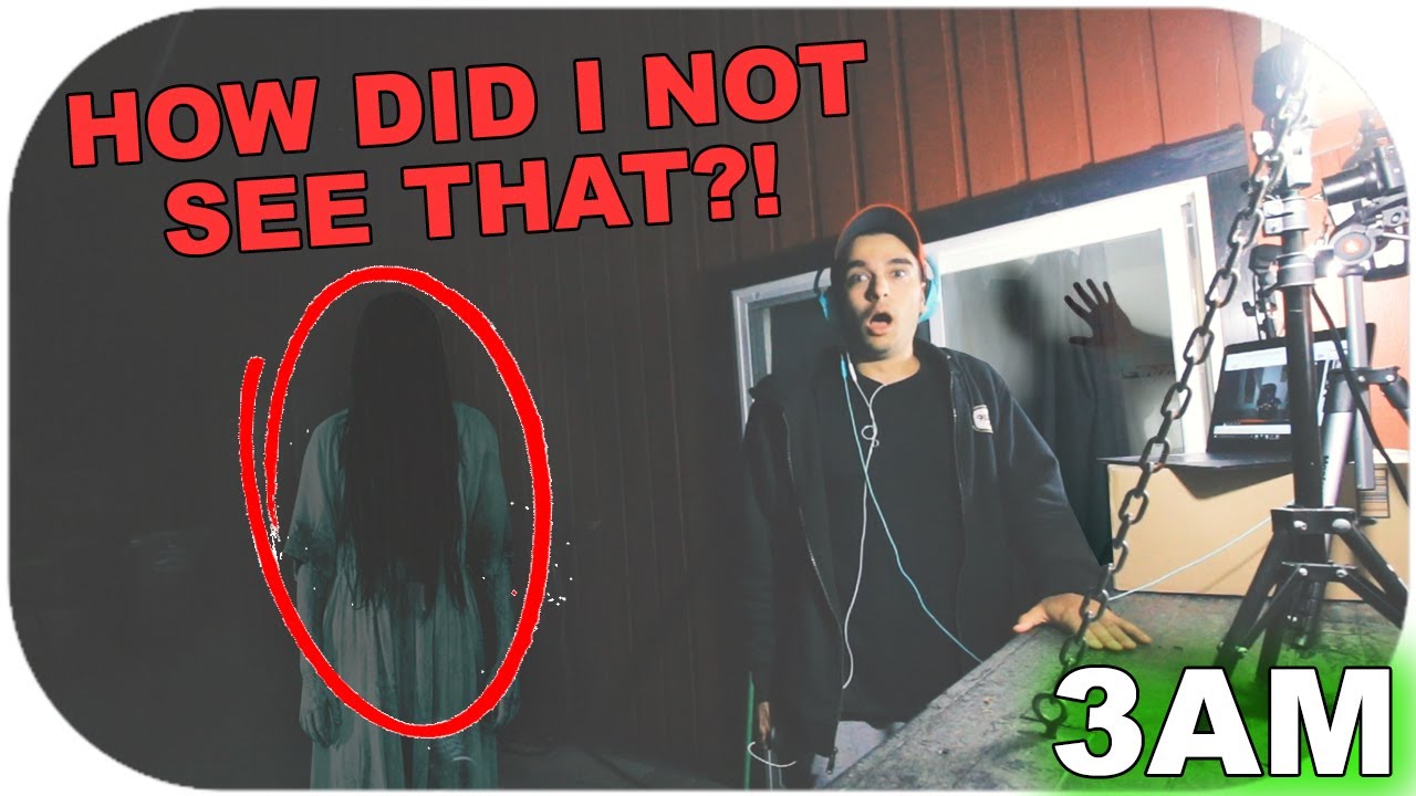 REACTING TO THE 3 AM CHALLENGE AT 3 AM... CHALLENGE! ONE MAN SCARY ...