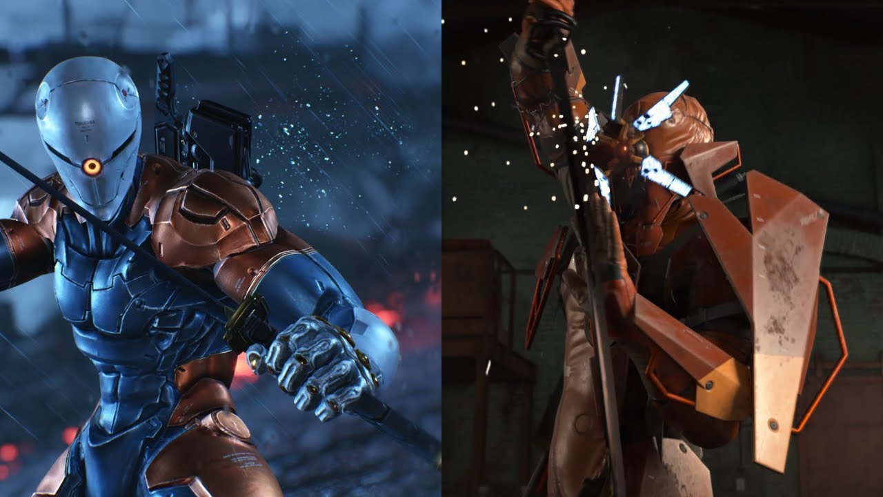 Grey Fox (MGS) vs Red Samurai - Death Stranding 2: On the Beach - YouTube