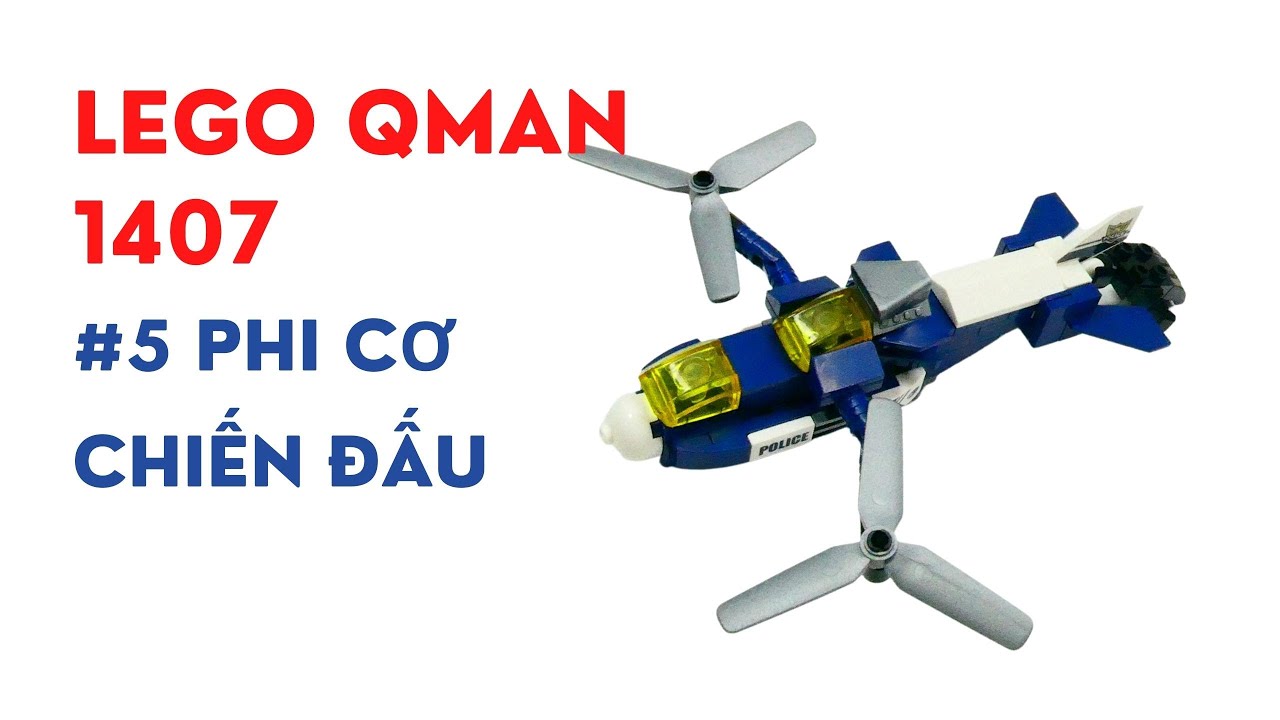 Lego Qman 1407 | #5 Phi Cơ Chiến Đấu | NAP Lego - YouTube